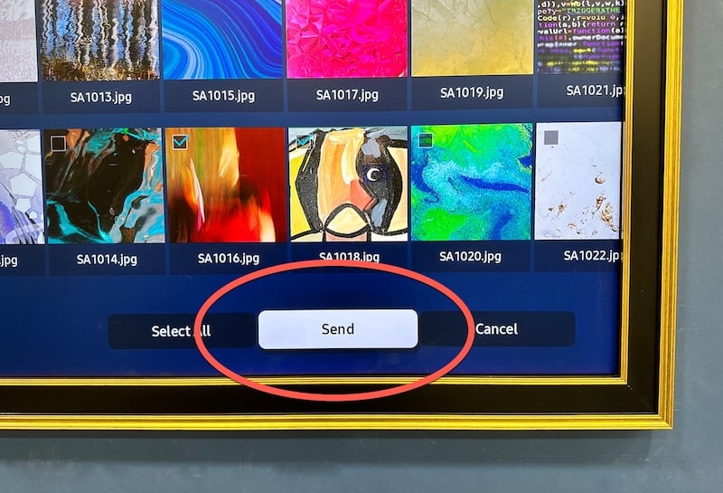 Loading USB Art onto Samsung Frame TV