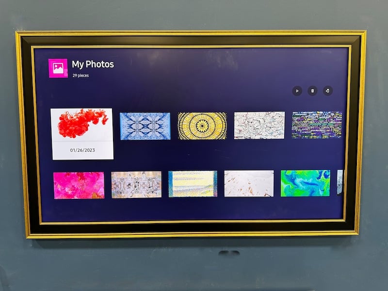 Loading USB Art onto Samsung Frame TV