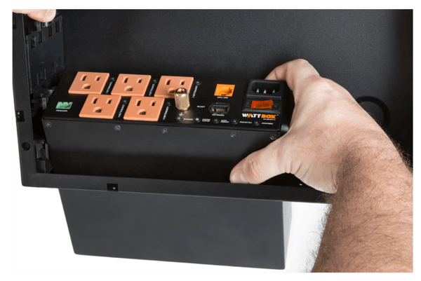 Hiding Samsung One Connect Box